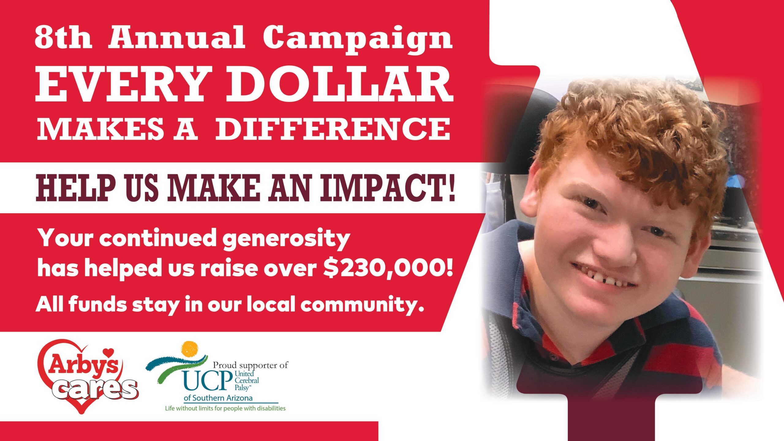 Arby's Fundraising Campaign - UCPSA